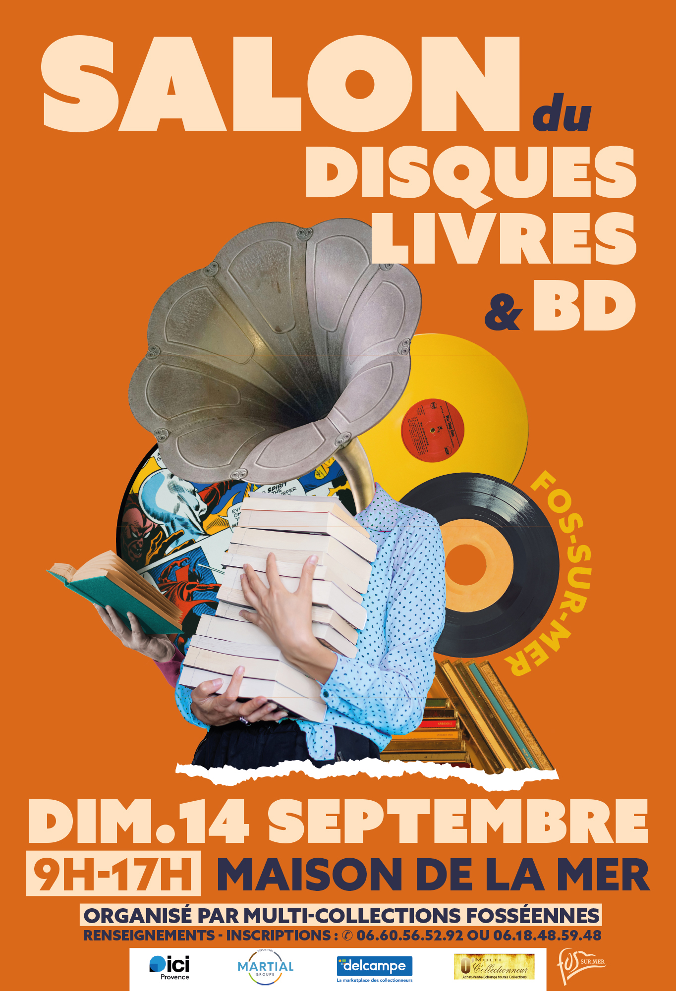 Salon du disque, livres et bd – Fos-sur-Mer